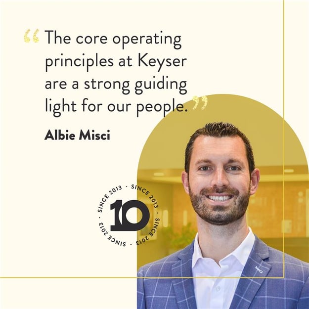10 Reasons Why Keyser is the Best Place to Work